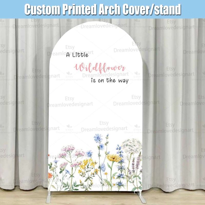 Wildflower Wall Paper - Etsy