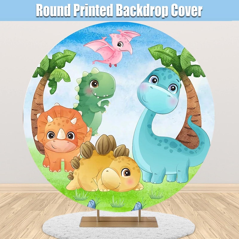 Dinosaur Backdrop - Etsy