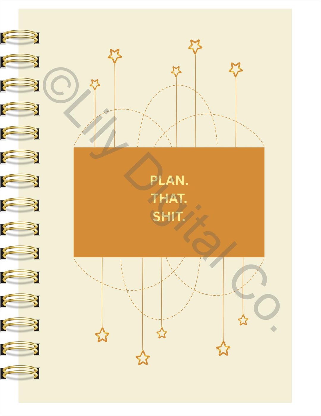 Plan That Shit Planner Template - Etsy