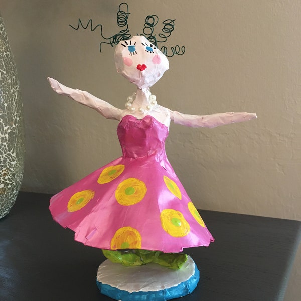 Paper Mache Figure - Etsy