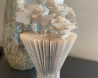 Book Vase - Etsy