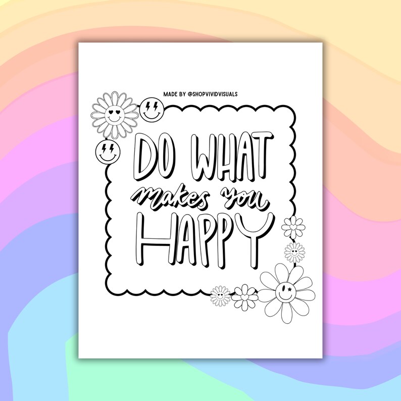 Mental Health Coloring Pages, Positive Affirmations, Kids Coloring ...
