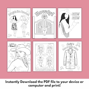 Cowgirl Coloring Pages, Dolly Coloring Pages, Kids Coloring Pages ...