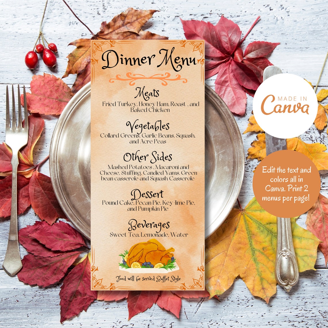 Thanksgiving Menu, Fall Party, Holiday Dinner Party, Thanksgiving ...