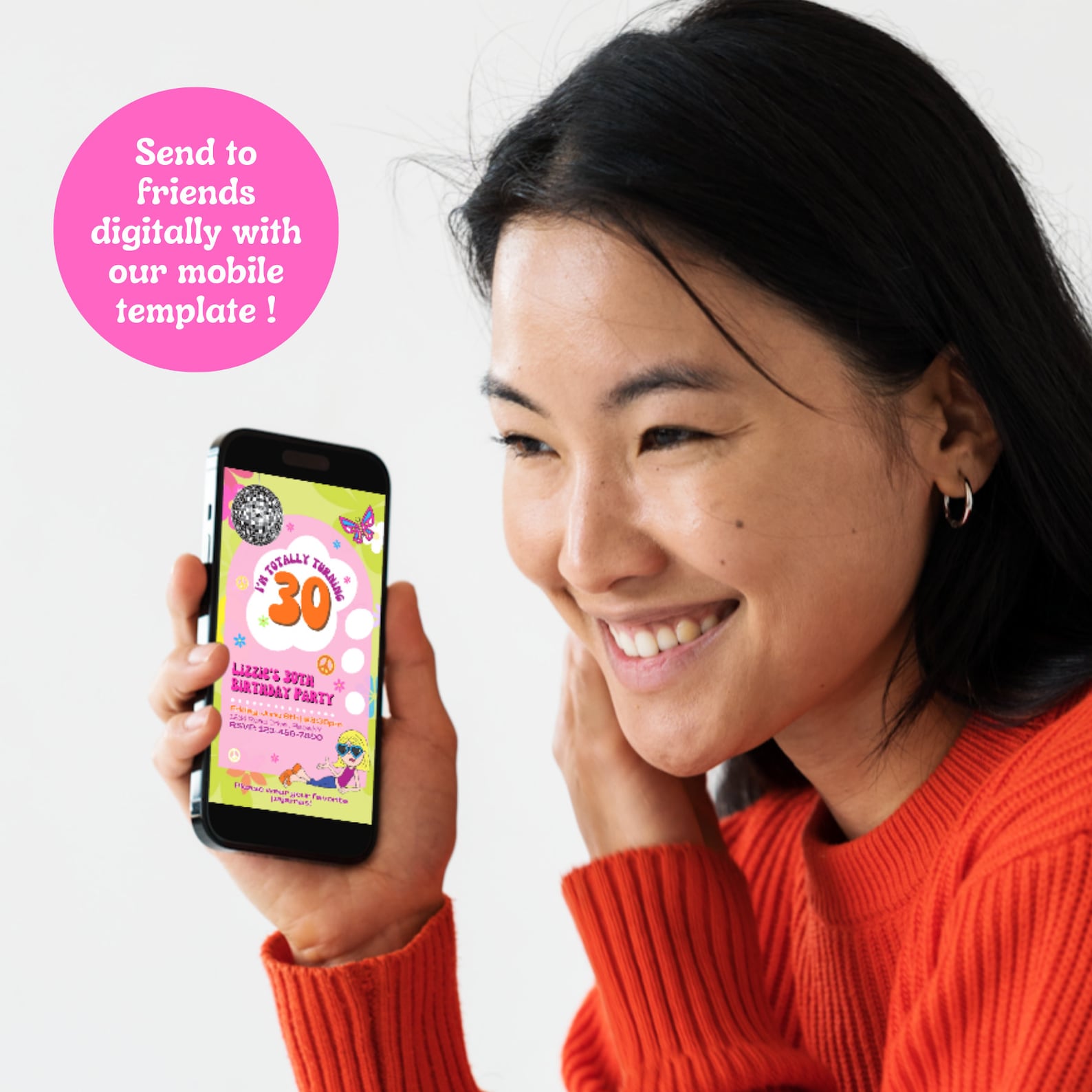 Lizzie Mcguire Inspired Invitation, Invitation Template, Birthday ...