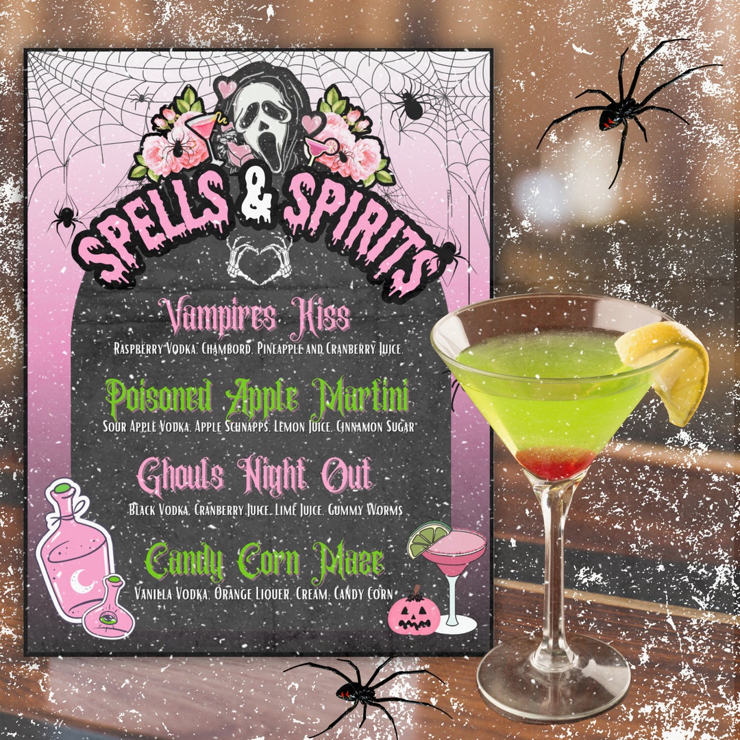 Spooky Cocktails, Halloween 2024 , Halloween Party, Halloween Cocktail ...