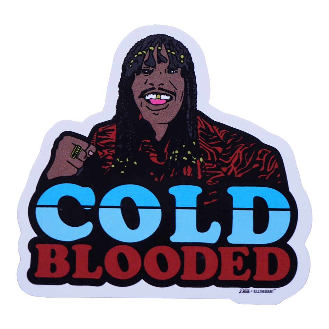 Cold Blooded Sticker - Etsy