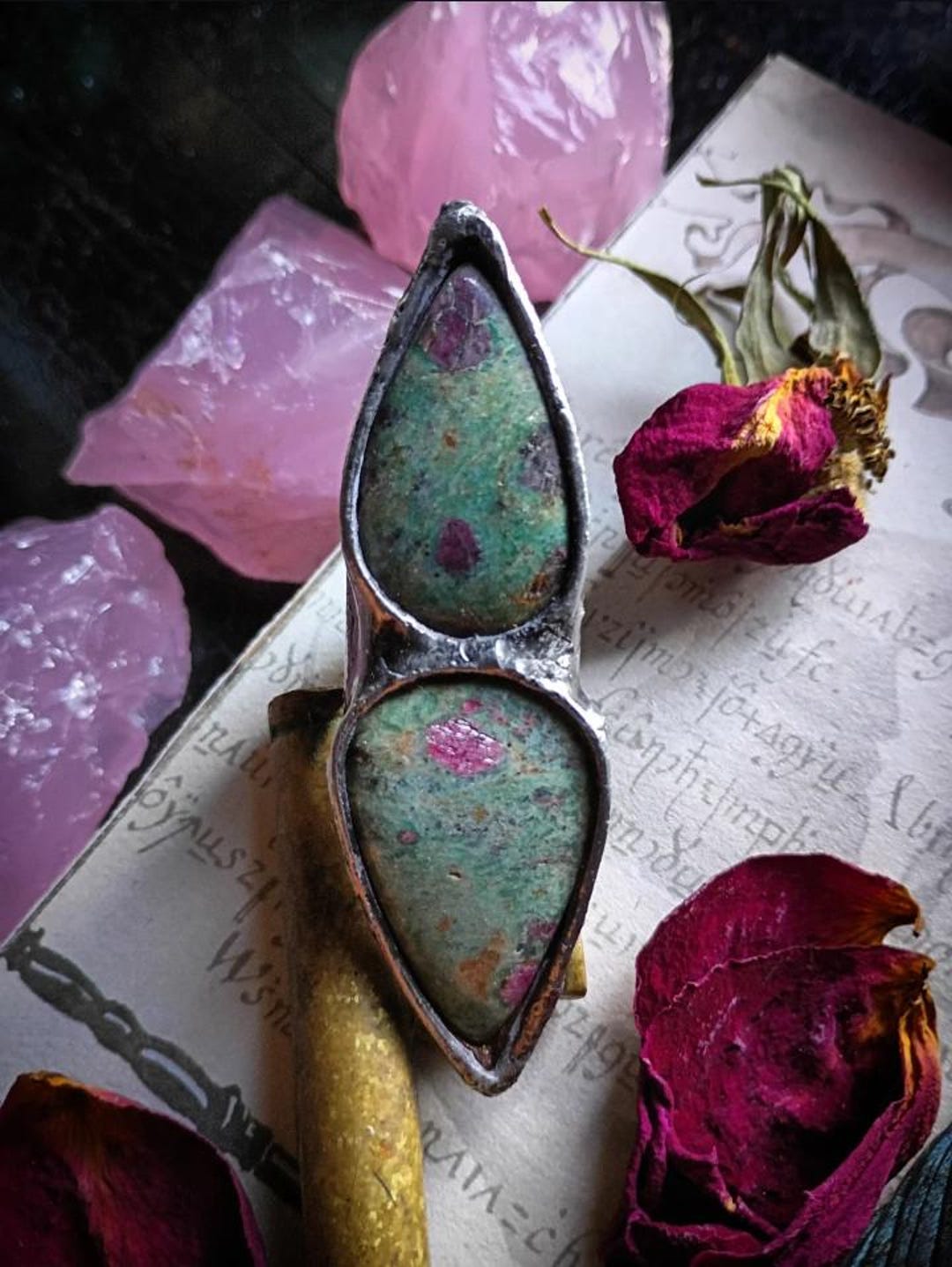 The Heart Relic Ancient Ring - Etsy