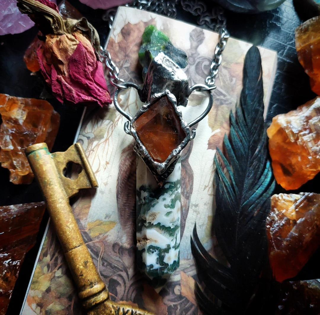 The Torch of Hecate Talisman - Etsy