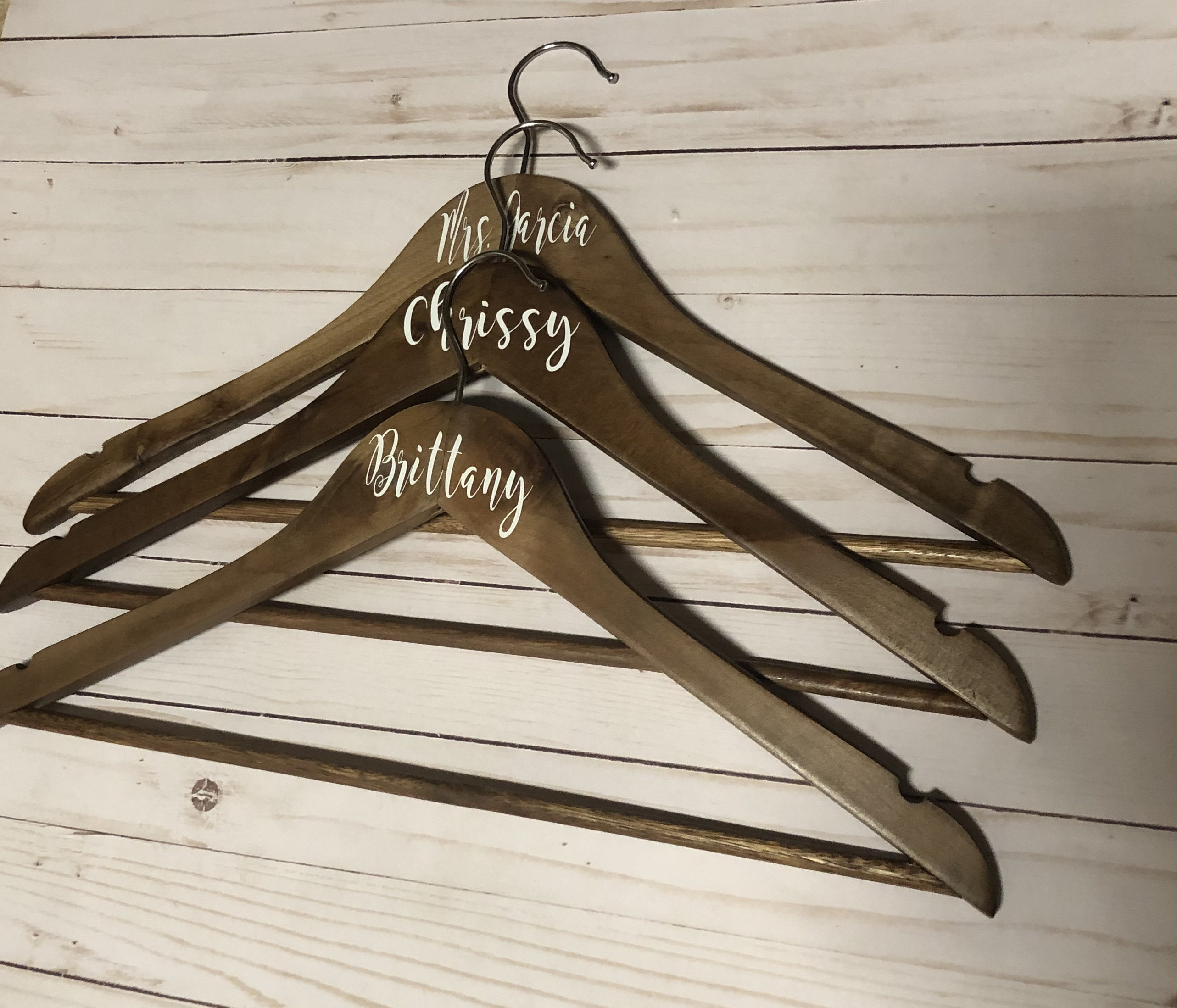 Custom Bridal Party Hangers - Etsy