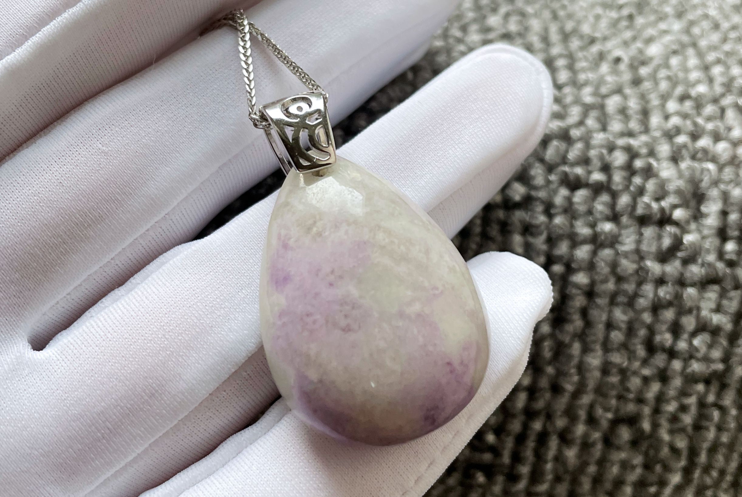 Certified Natural Hackmanite pendant Exceptionally Rare High | Etsy