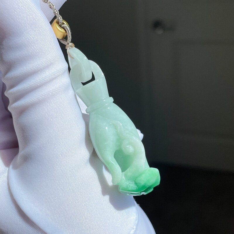 Jadeite Pendant - Etsy