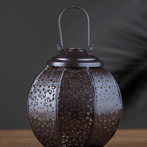 Indian Iron Tea Light Lantern Vintage Style Outdoor Decoration - Etsy