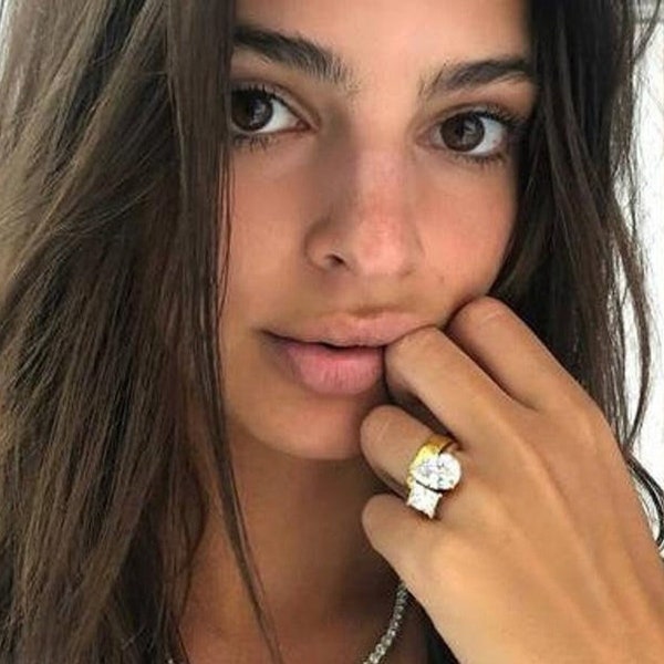 Two Stone Ring - Etsy