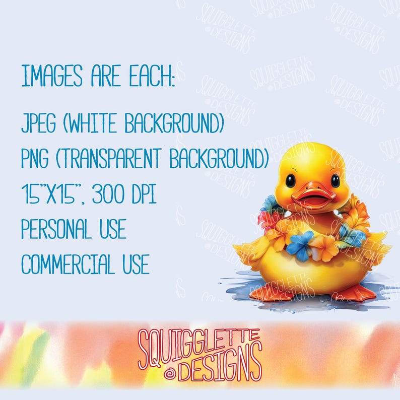 Cruise Ducks | 15 Watercolor Rubber Duck Clip Art | Nautical Duck PNG ...