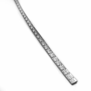 925 Silver Pattern Strip, Sterling Silver Embossed Strip, Decorative ...