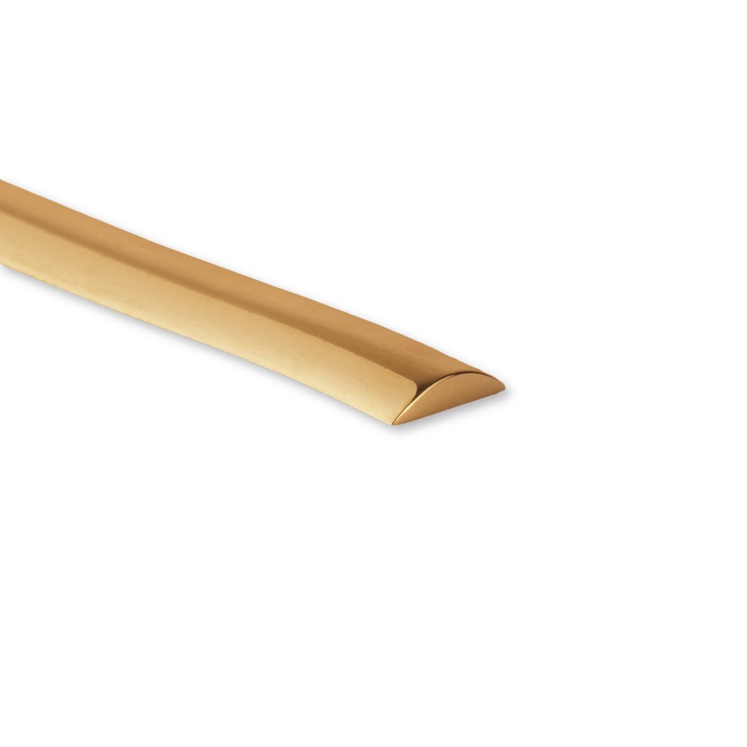 9k Solid Gold Half Round Wire 10cm, Ring & Bracelet Making Shaped Wire ...