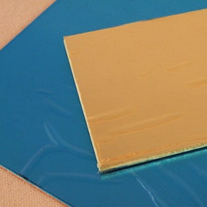14k Solid Gold Sheet Metal - 585 Yellow Gold Plates, Real Gold Blank ...