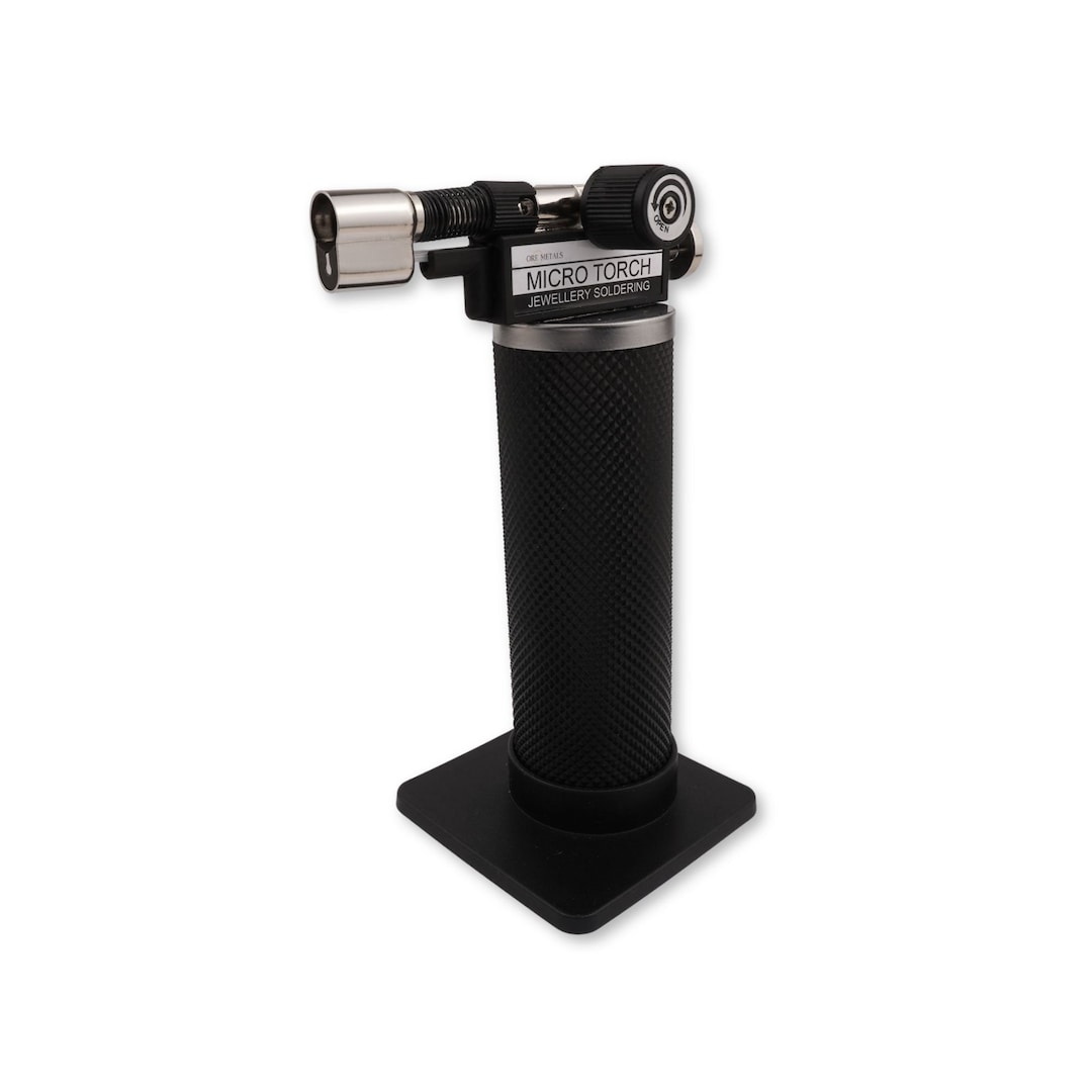 Micro Flame Jewellery Torch | Adjustable - Butane | Ore Metals Gas ...