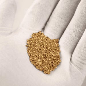 14k Yellow Gold Casting Grain, 585 Yellow Gold Granule, Genuine Raw ...