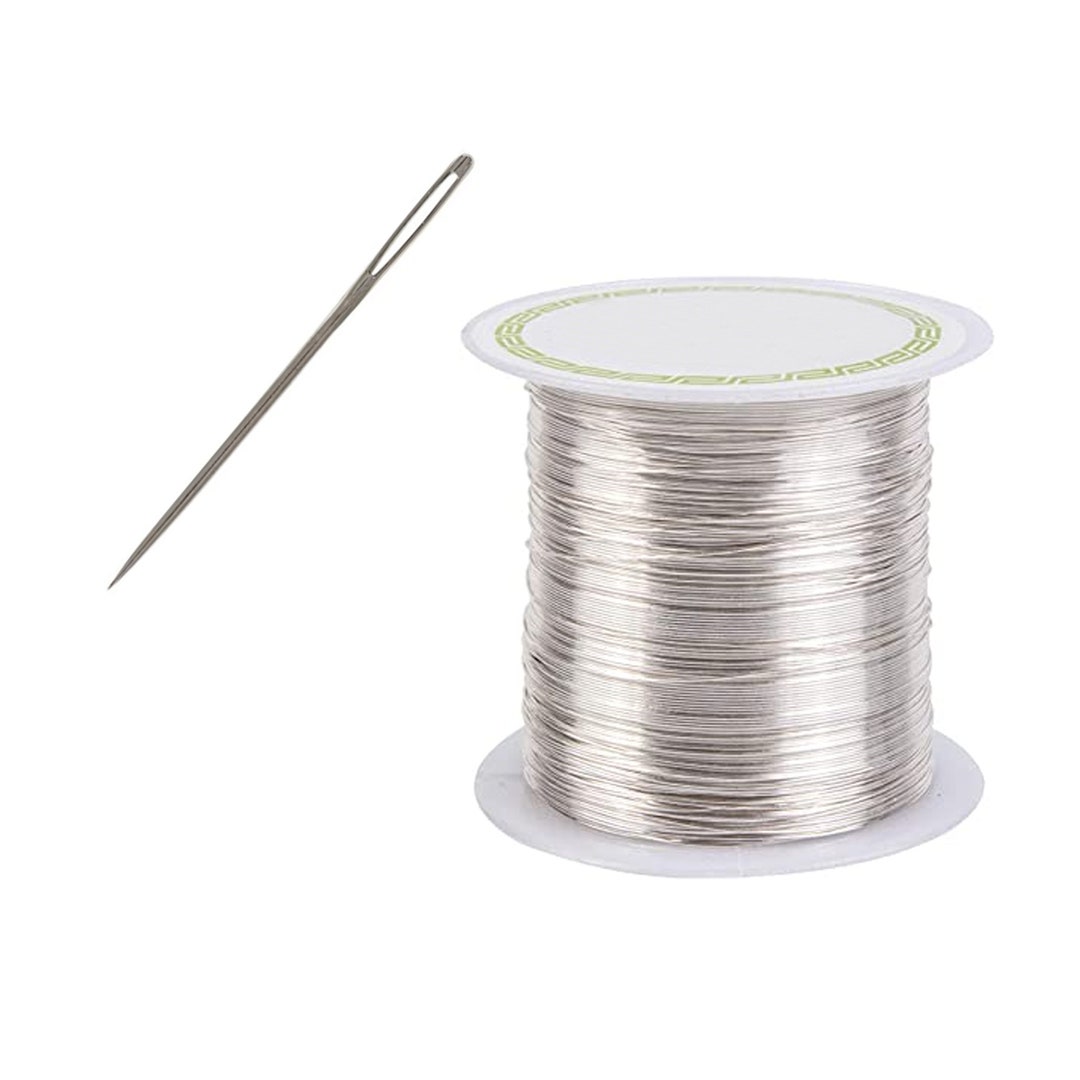 Sterling Silver Embroidery Thread | 925 Silver 0.2mm - 0.4mm / 30GA ...