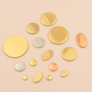 Sterling Silver Oval Stamping Blank - 925 Silver Engravable Oval Disc ...