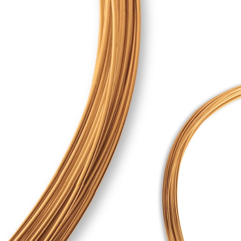 14k Yellow Gold Solder Wire | 15cm | Easy Flow | 24GA / 0.5mm Thickness ...