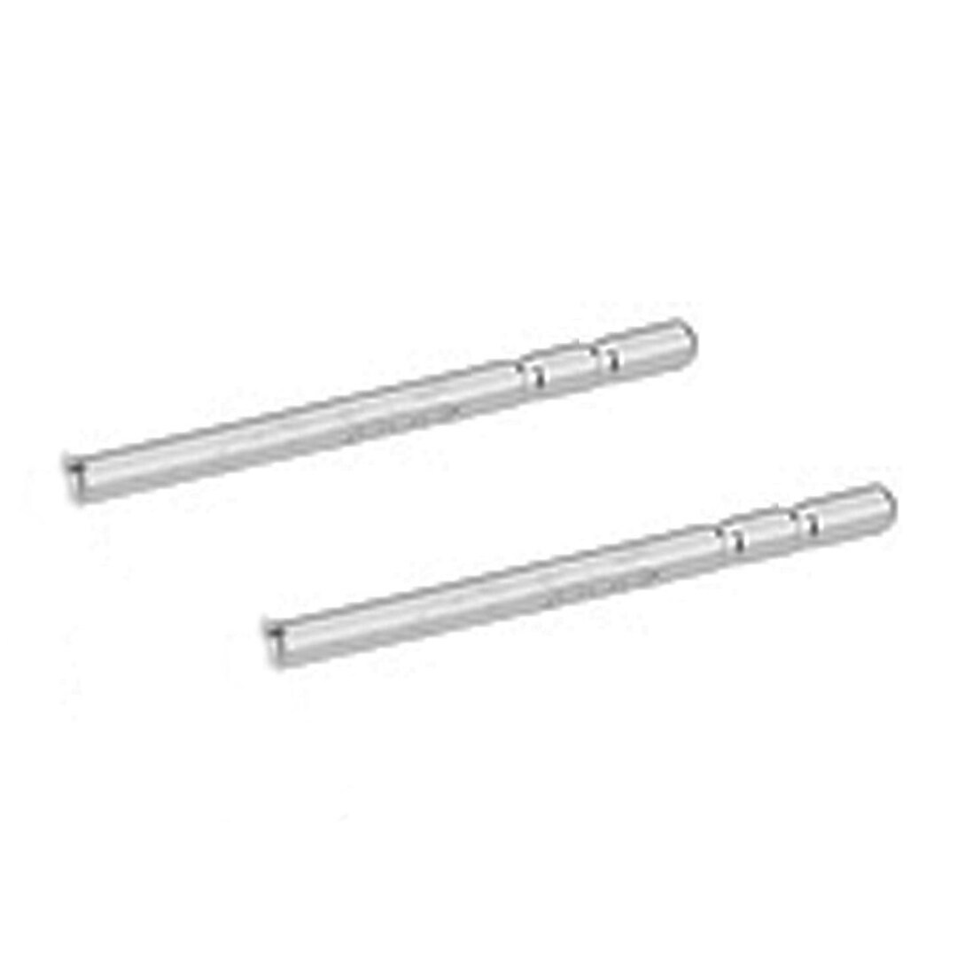 950 Platinum Double Notch Earring Post 95% Platinum Posts for Earrings ...