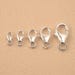Sterling Silver Lobster Clasp - 925 Silver Lobster Claw Trigger Clasp ...