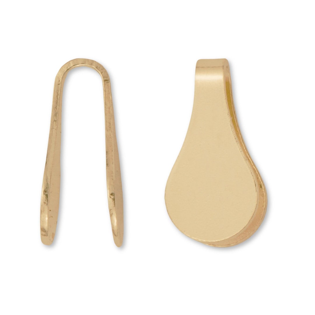 9k Solid Gold Chain End Cap - Flat End Cap - 375 Yellow Gold Chain ...