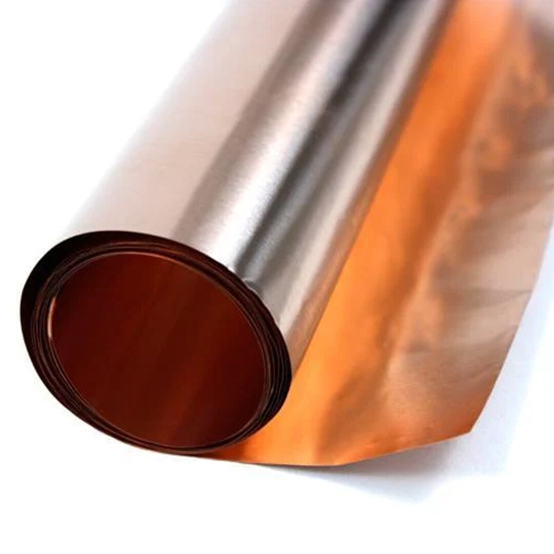 Solid Copper Shim, Thin Blank Copper Sheet Metal, Raw Copper Roll for ...