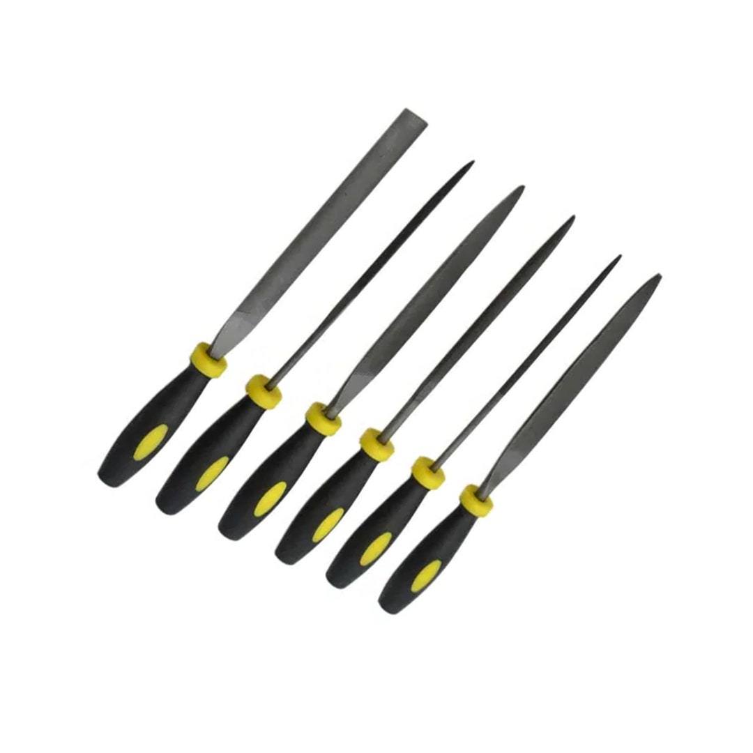 Utility File Set - 6 Pieces | Premium Quality | Complete Metal File Set ...