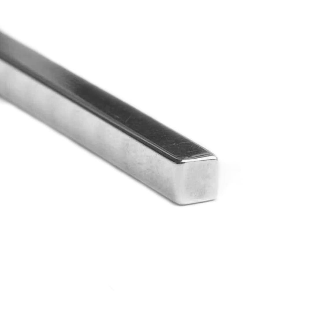 14k White Gold Stock Gauge Square Wire, 4.5mm / 6.0mm, 585 White Gold ...
