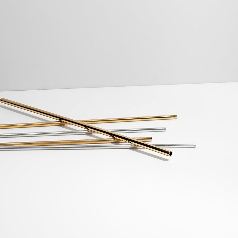 18k Solid Gold Round Tube 750 Yellow Gold Tube Real Gold - Etsy