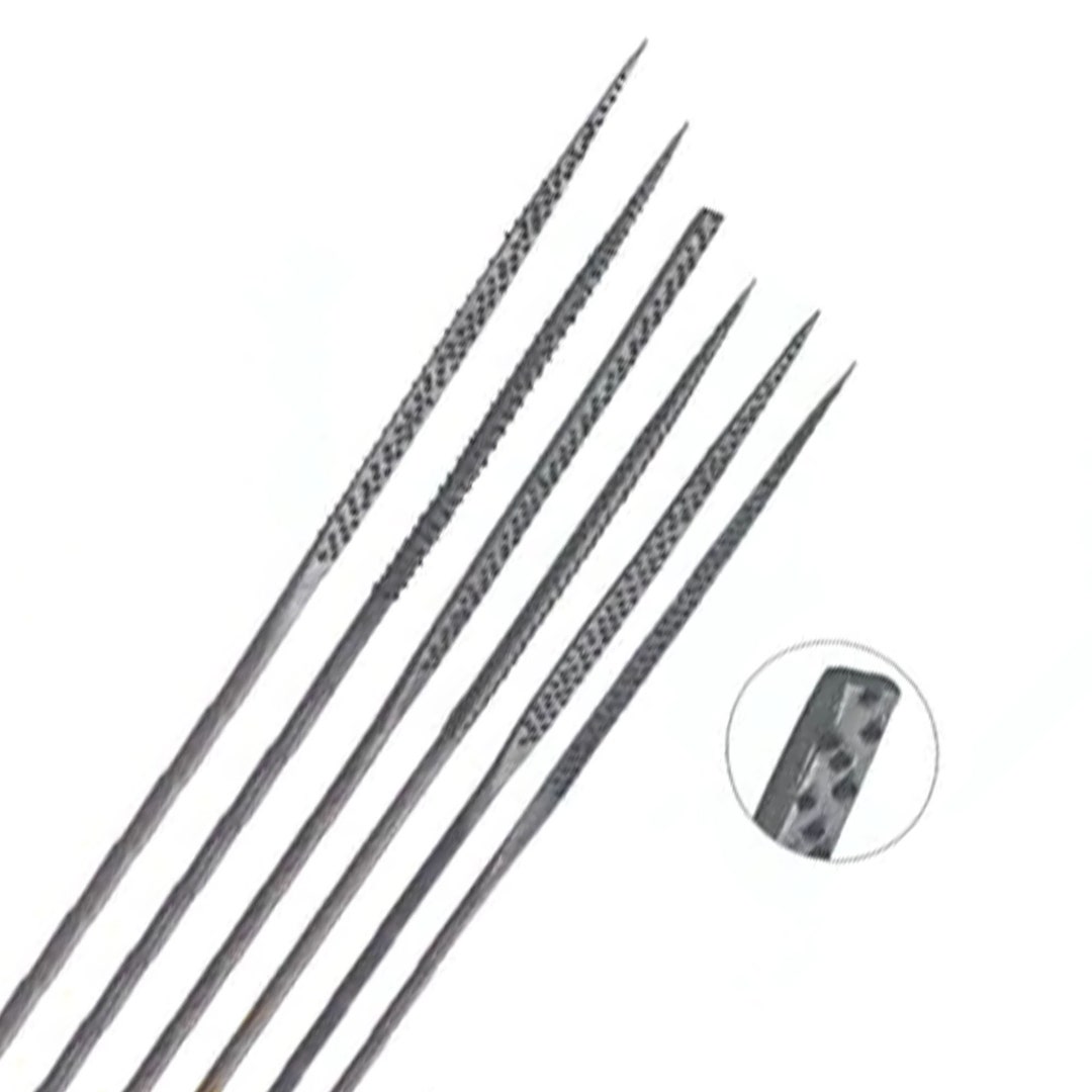 Wax Needle File Set - 6 Pieces | Premium Quality | Complete Wax File ...