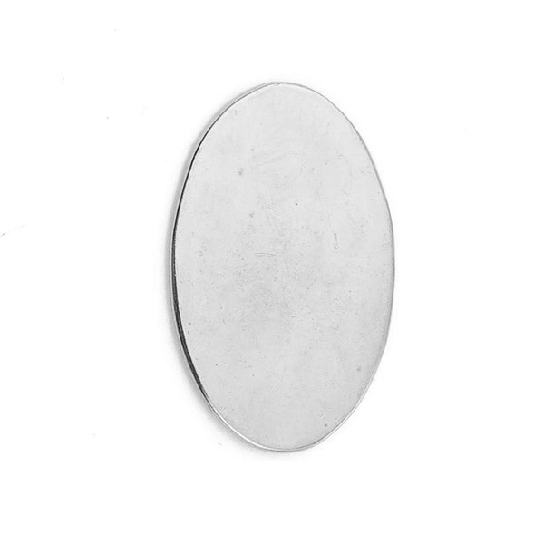 Oval Stamping Blank Pendant - Etsy