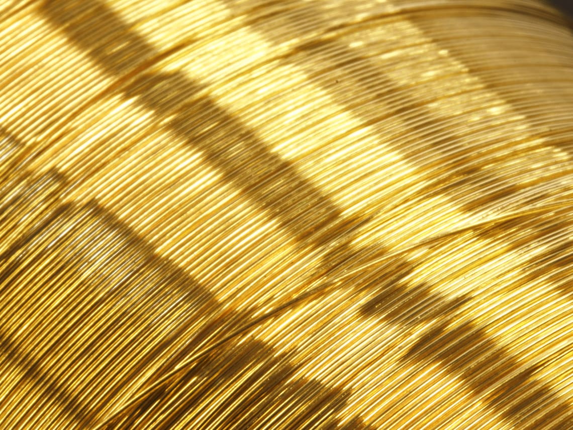 24K Gold Cloisonné Strip Real Solid Gold Wire W/ 0.8mm X - Etsy