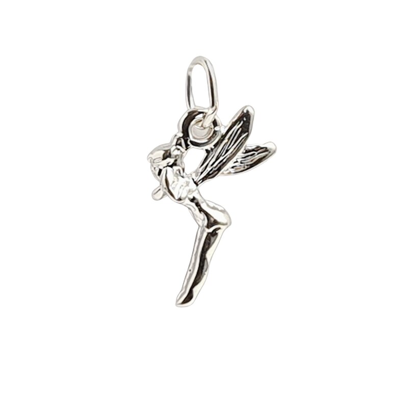 Sterling Silver Tinkerbell Charm - Etsy