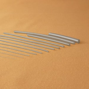 18k Solid White Gold Wire 10cm 750 White Gold Half Hard Wire, Genuine ...