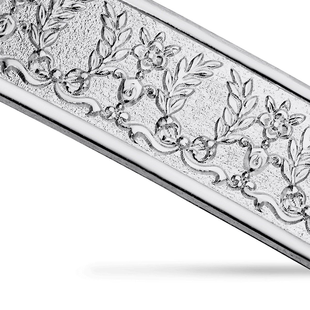 925 Silver Pattern Strip Sterling Silver Embossed Strip - Etsy UK