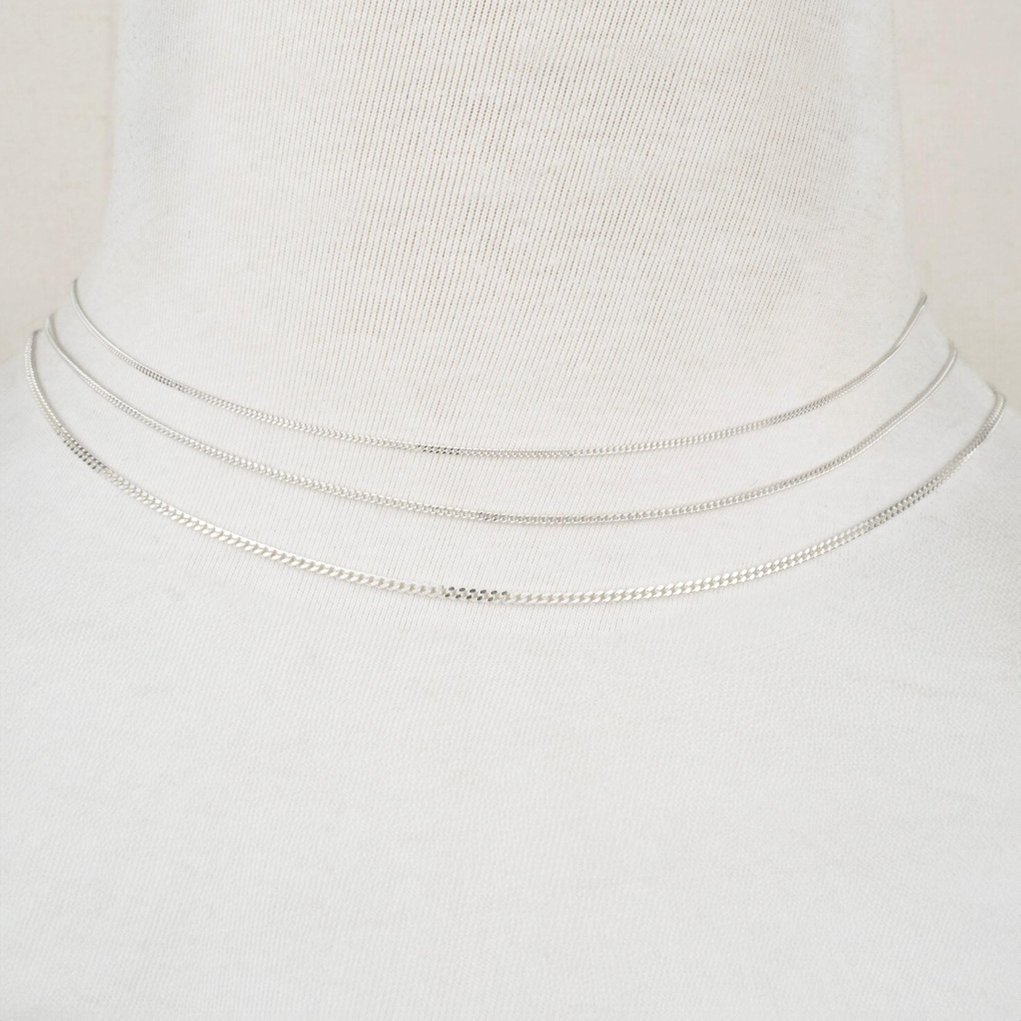 9k Solid White Gold Cuban Link Chain Roll - 375 White Gold Loose Chain ...