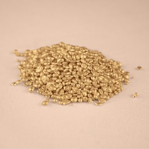 18k Yellow Gold Casting Grain, 750 Yellow Gold Granule, Genuine Raw ...