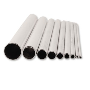 Sterling Silver Round Tube, 925 Silver Tubing for Jewellery Making ...