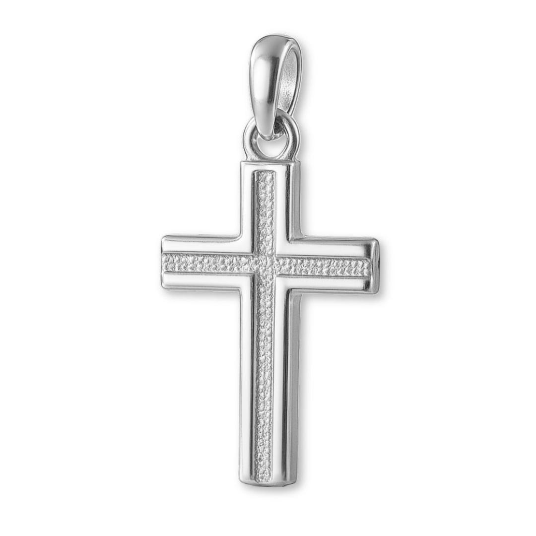 Solid 999 Pure Silver Heritage Crucifix Charm - Religious Charms - 999 ...