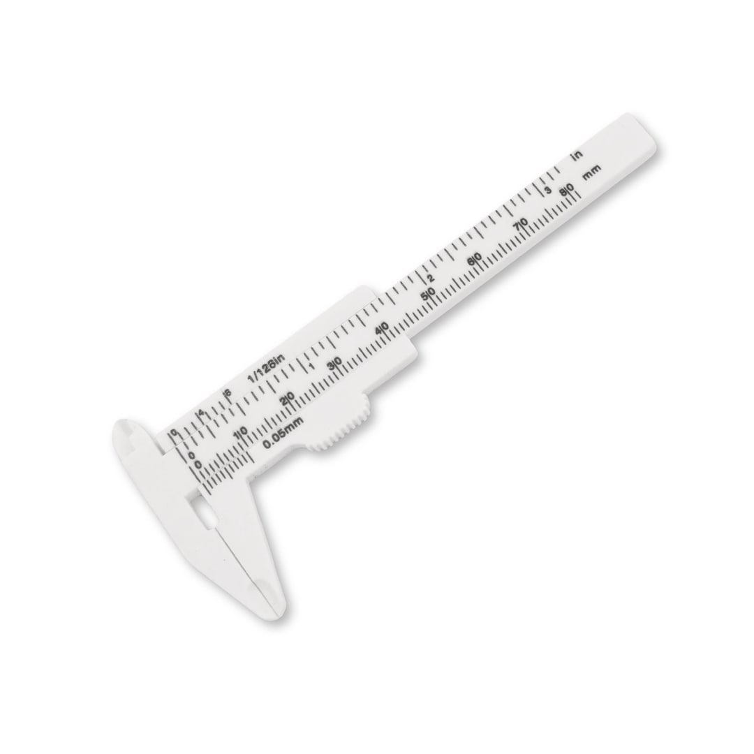 Plastic Vernier Calliper - Jewellery Making & Jewelry Beads Gauge ...