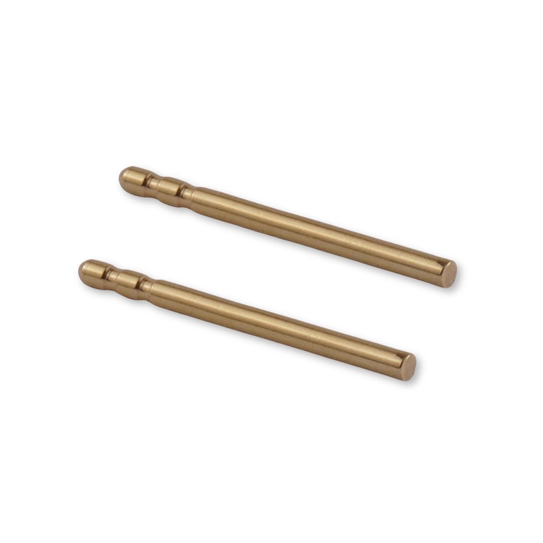 9k Solid Gold Double Notch Earring Post - 375 Yellow Gold Posts for ...