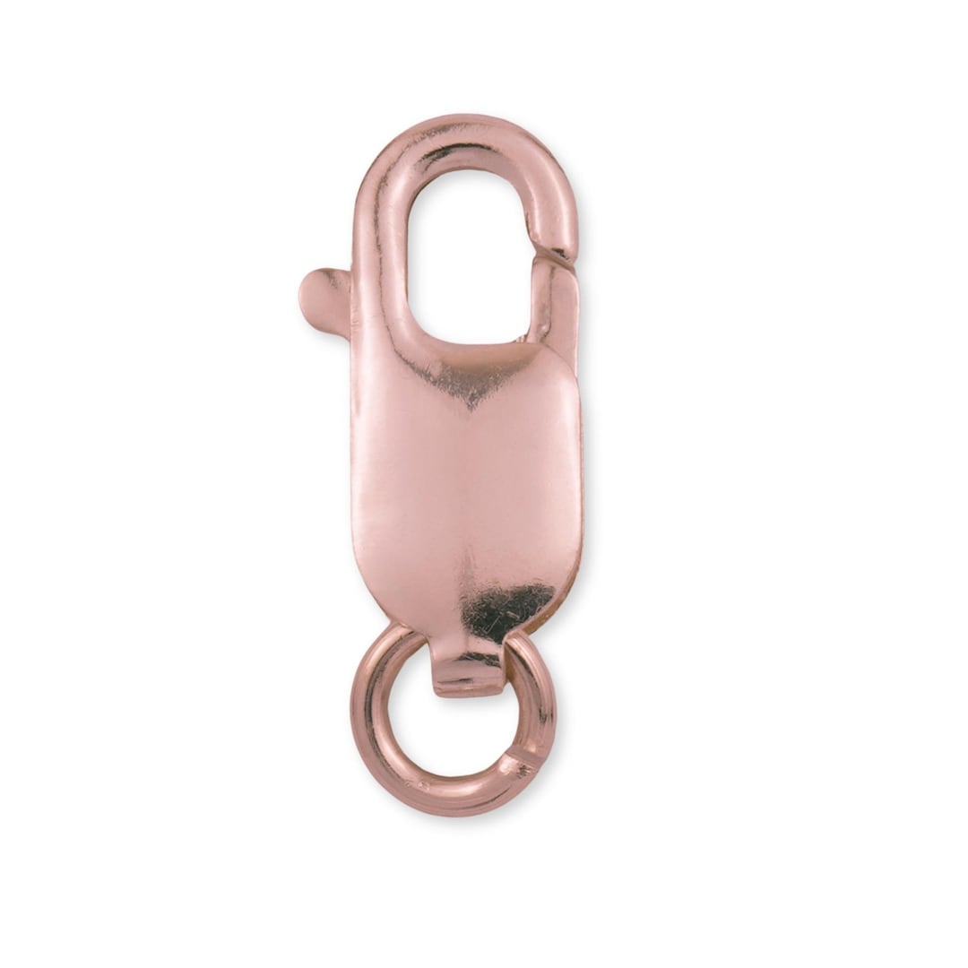 9K Solid Rose Gold Parrot Clasp - Trigger Claw Locking Clasp for ...