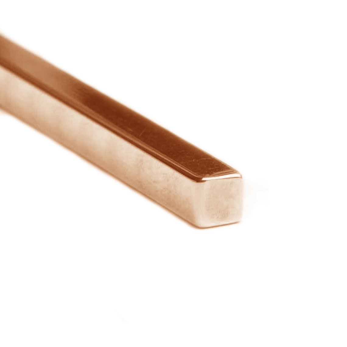 14k Rose Gold Stock Gauge Square Wire, 4.5mm / 6.0mm, 585 Pink Gold ...