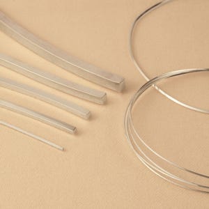 Sterling Silver Square Wire | 925 Silver Square Strip | Half Hard ...