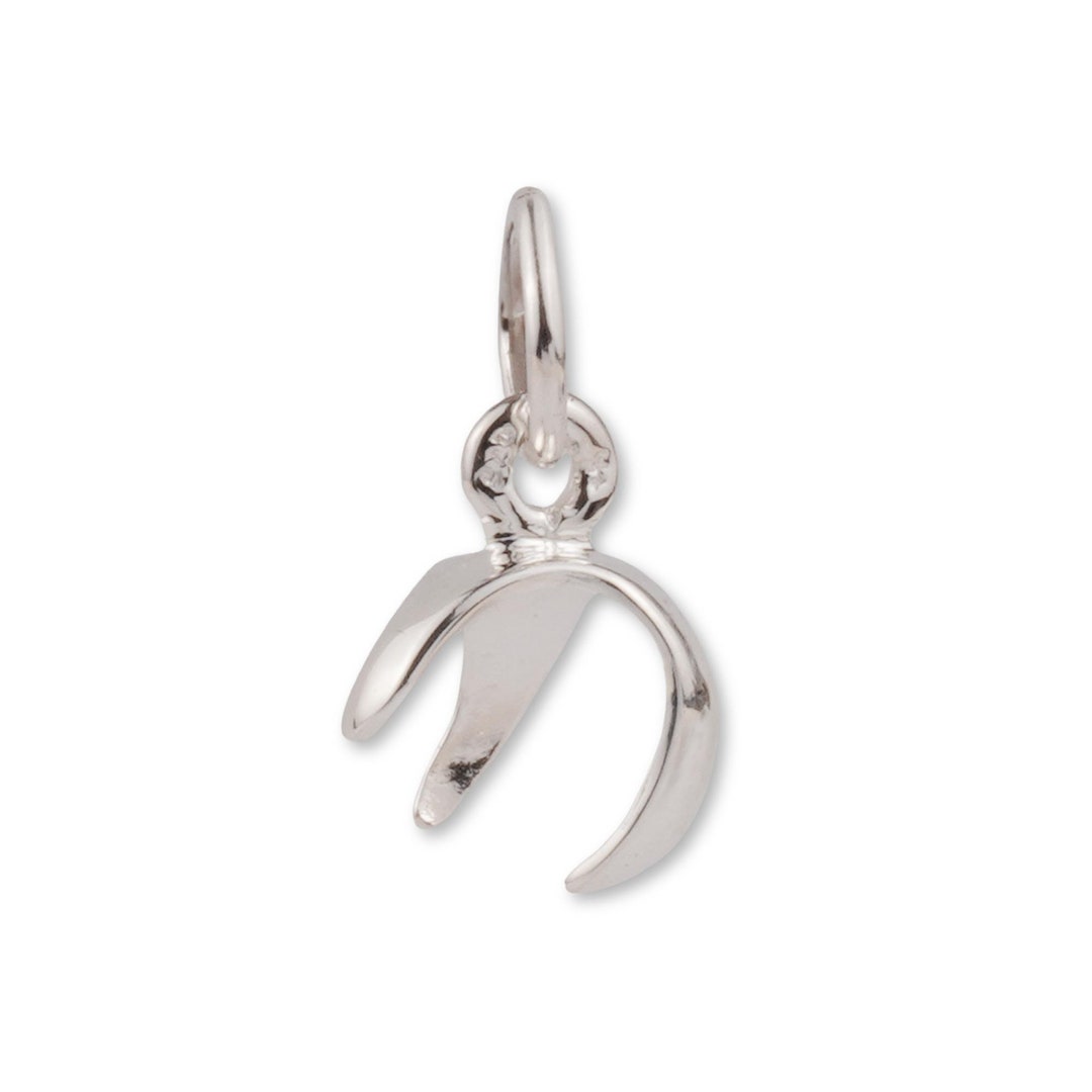 Sterling Silver Short Claw Prong Setting With Bail, 925 Silver Pendant ...
